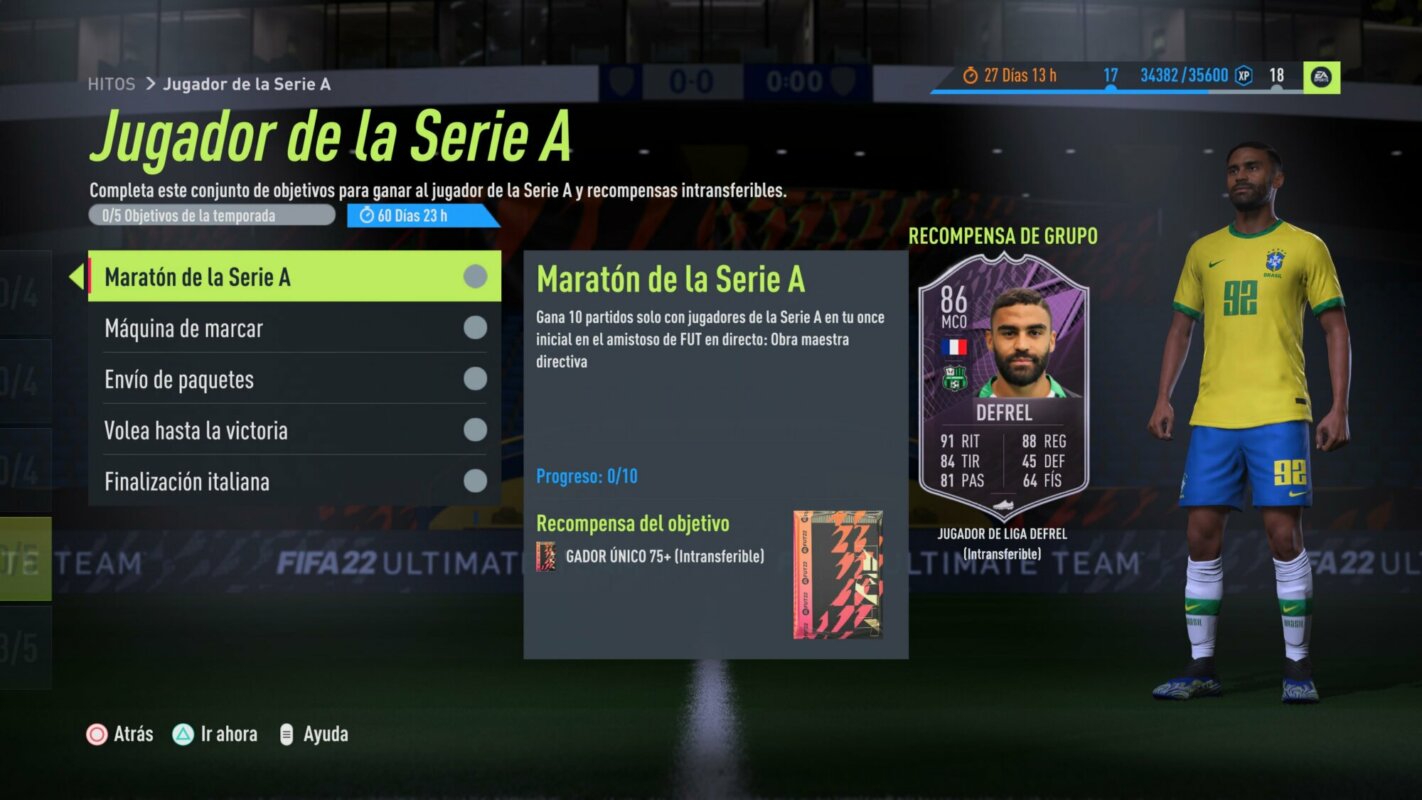 FIFA 22: llega una nueva carta gratuita a Ultimate Team (Defrel Jugador ...