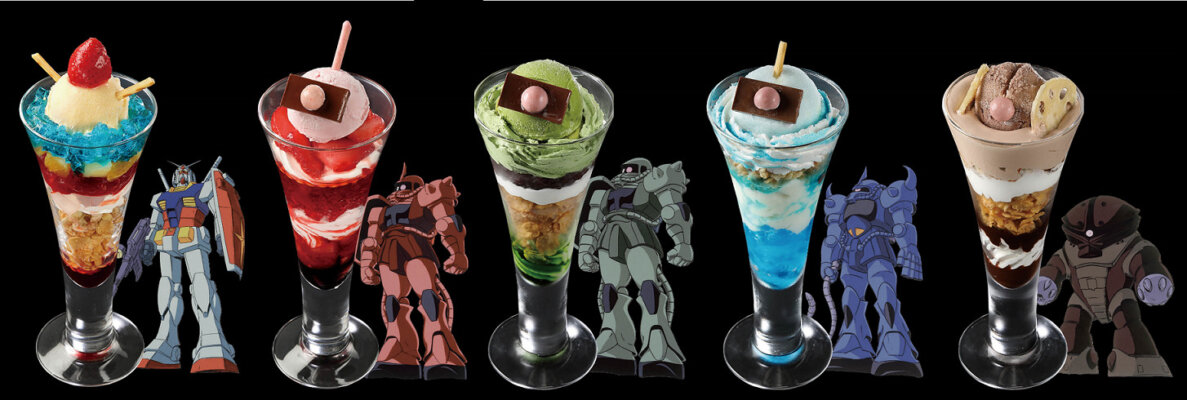 Gundam: Japón recreará muchos de los platos de los animes en sus cafeterías