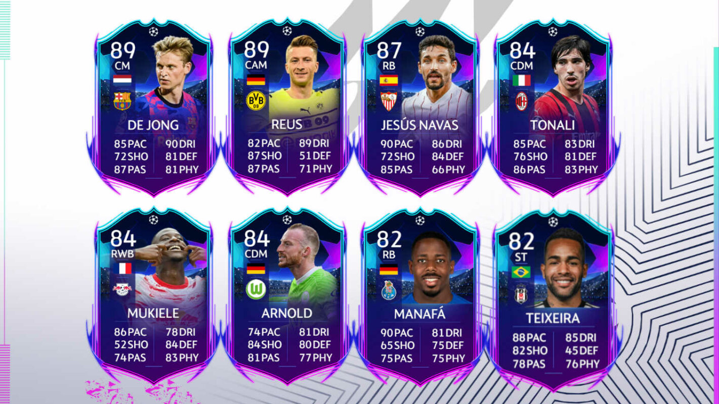 FIFA 22: todos los upgrades y RTTK de la Champions League que no ...