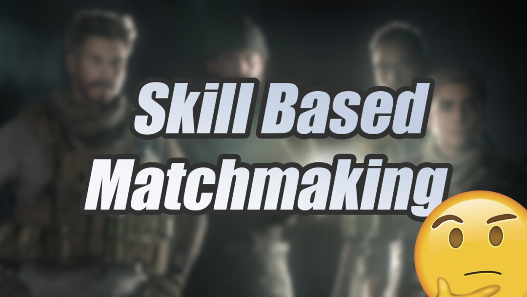 Mi clara opinión del SBMM (Skill Based Matchmaking) en Call of Duty y otros juegos