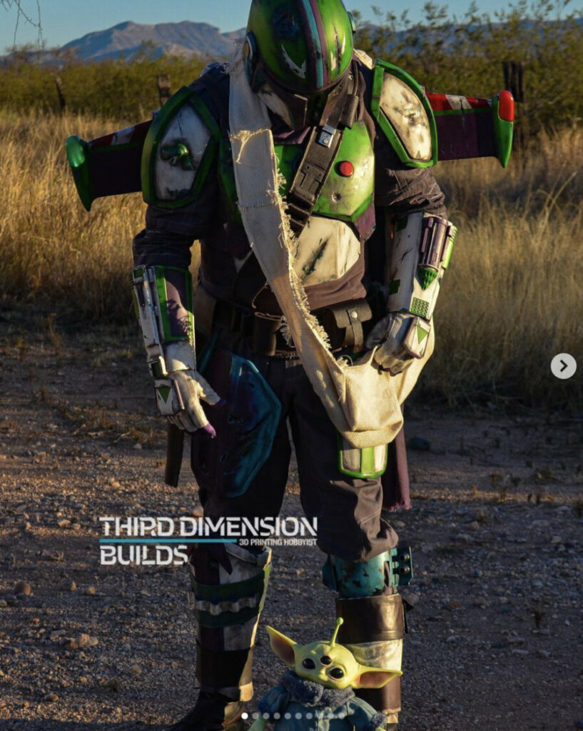 Así es el espectacular cosplay que fusiona a The Mandalorian y Buzz ...