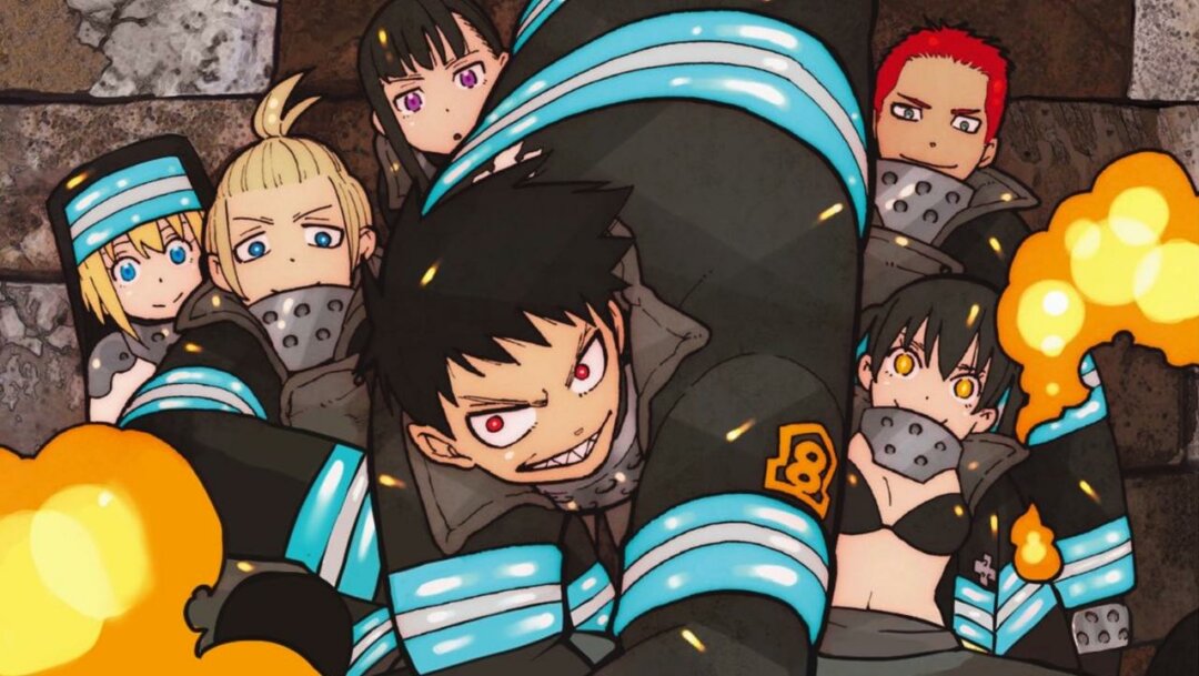 Así son las ilustraciones de Fire Force hechas por los autores de Tokyo ...