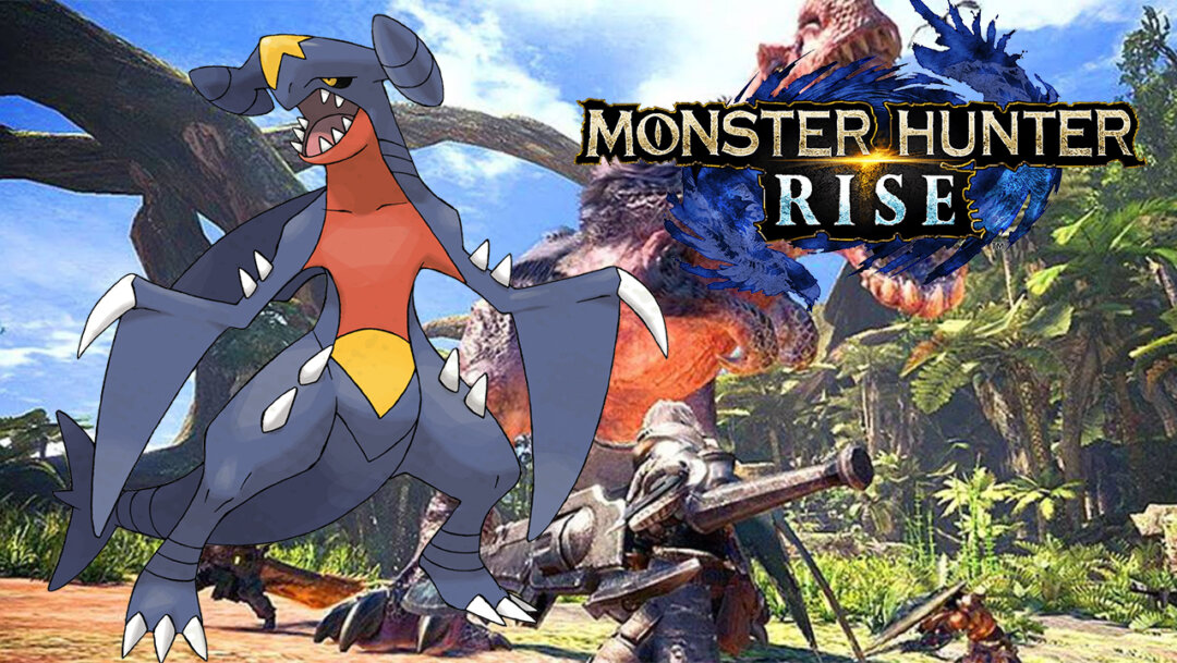 Así de temible sería Garchomp si Pokémon se fusionase con Monster Hunter