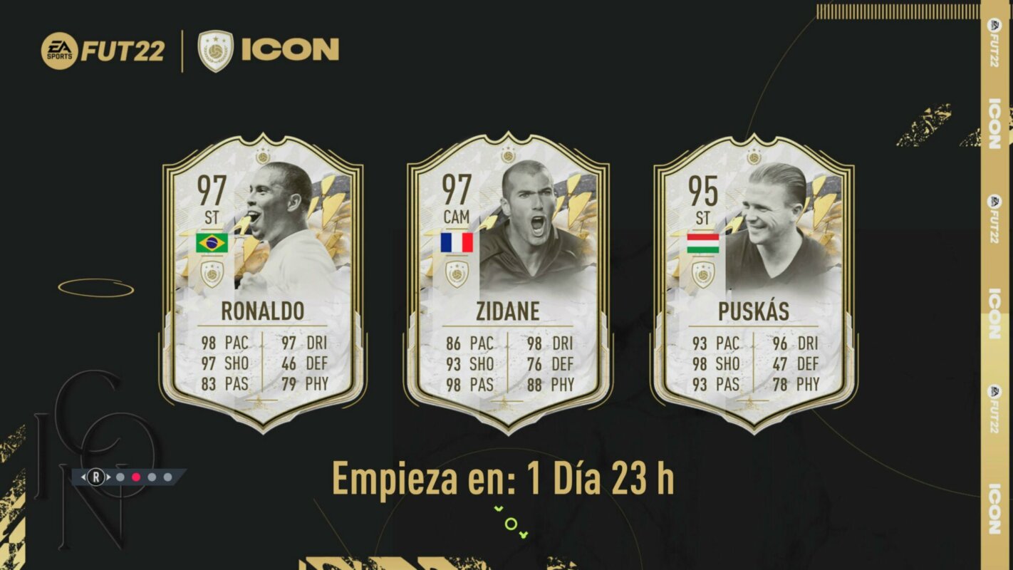 FIFA 22: ya sabemos oficialmente cuándo llegan los Iconos Moments a ...