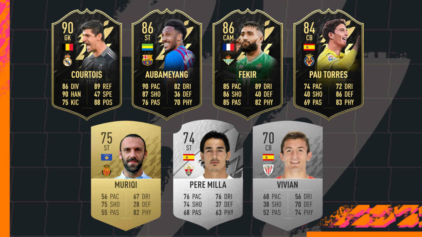 FIFA 22: estos son los nominados al POTM de la Liga Santander en febrero