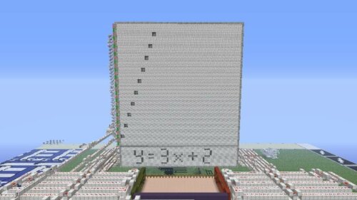 Un jugador de Minecraft crea esta locura de Calculadora Gráfica