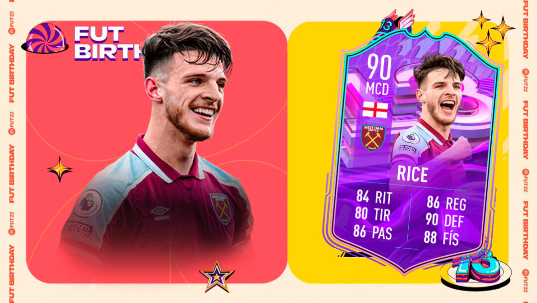 FIFA 22: ¿Merece la pena Declan Rice FUT Birthday? + Solución del SBC