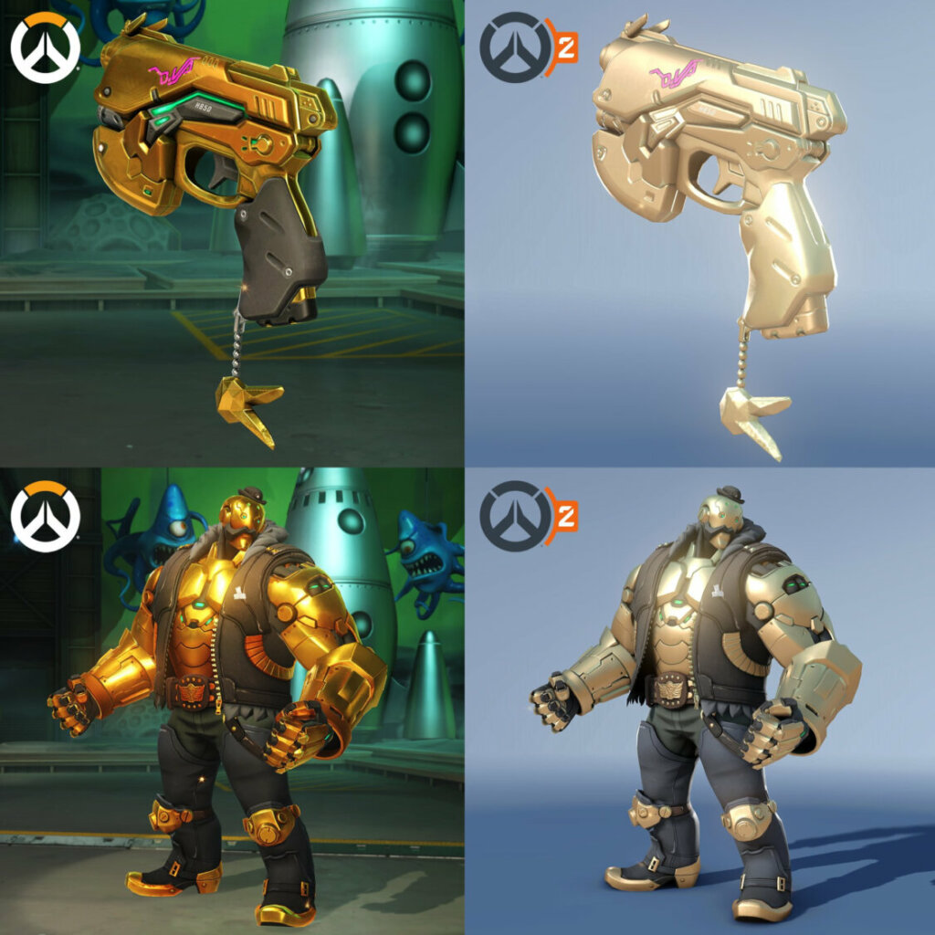 Así han cambiado las armas doradas en la Beta de Overwatch 2, ¿qué te ...