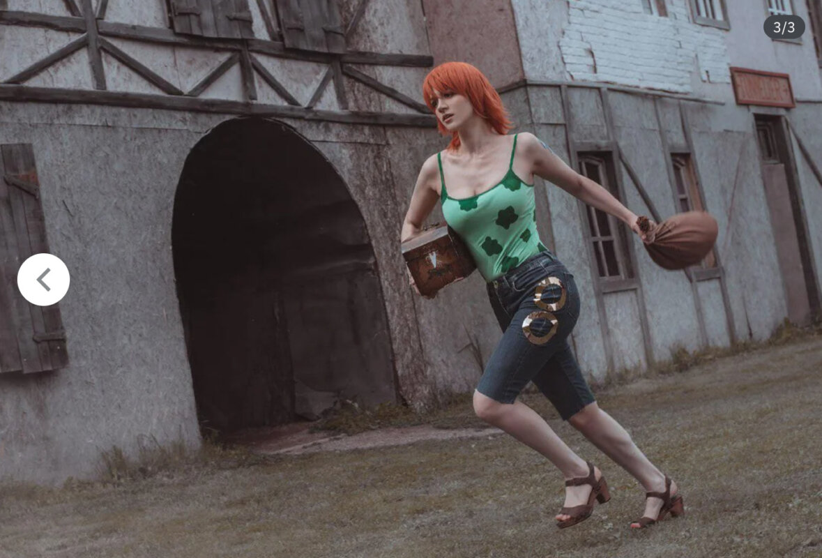 Nami vuelve a sus orígenes en este fantástico cosplay de One Piece