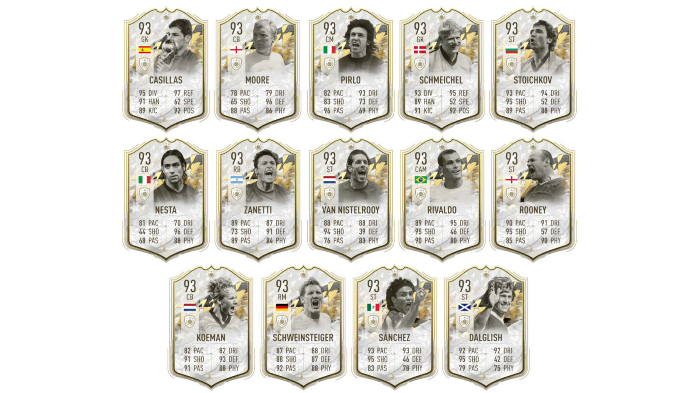 FIFA 22 Icon Swaps: lista completa de Iconos Moments +93 de Ultimate Team