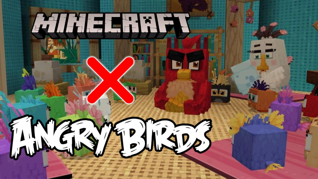 Los pájaros más conocidos de Angry Birds aterrizan en Minecraft gracias ...