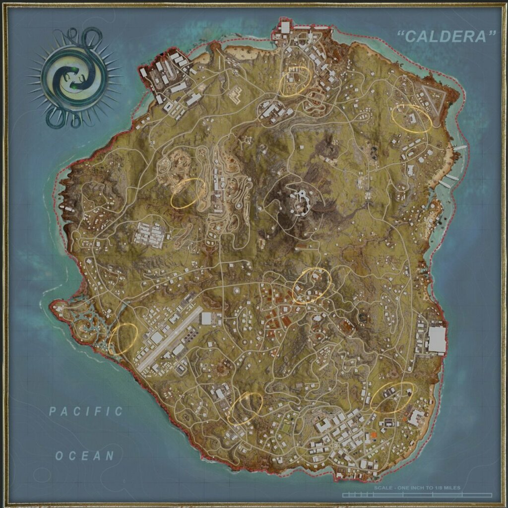 Warzone revela el mapa de Caldera para la temporada 4 con todos su cambios