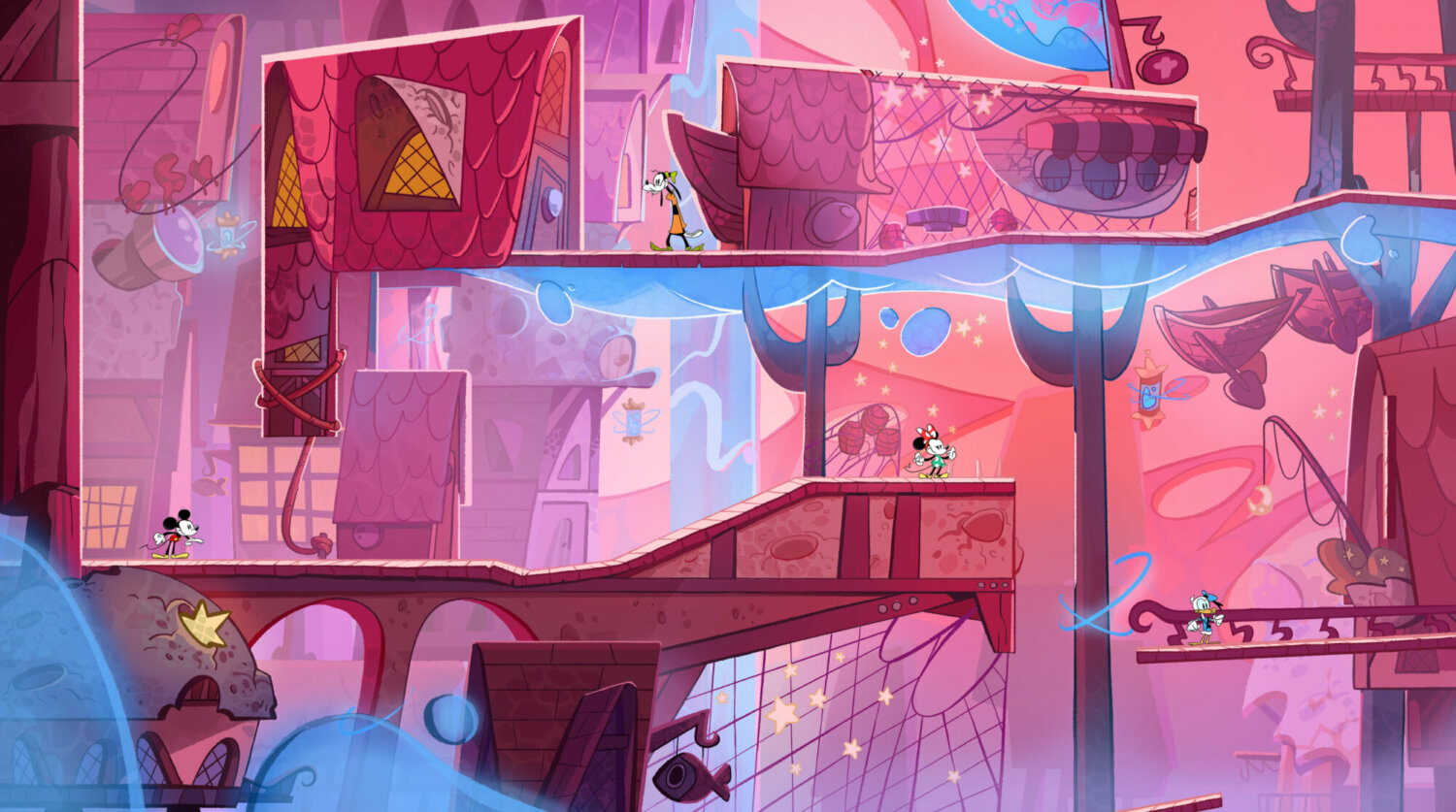 Filtrado un nuevo juego de Mickey Mouse cooperativo al estilo de Rayman ...