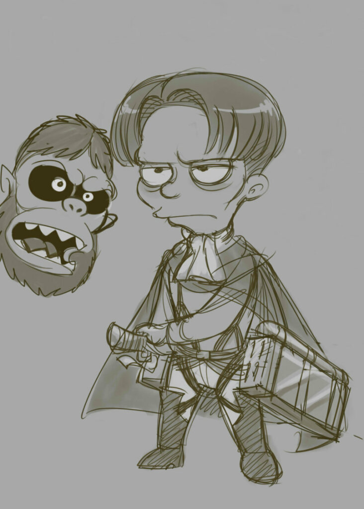 Shingeki no Kyojin: ¿Y si los personajes del anime estuvieran en Los ...