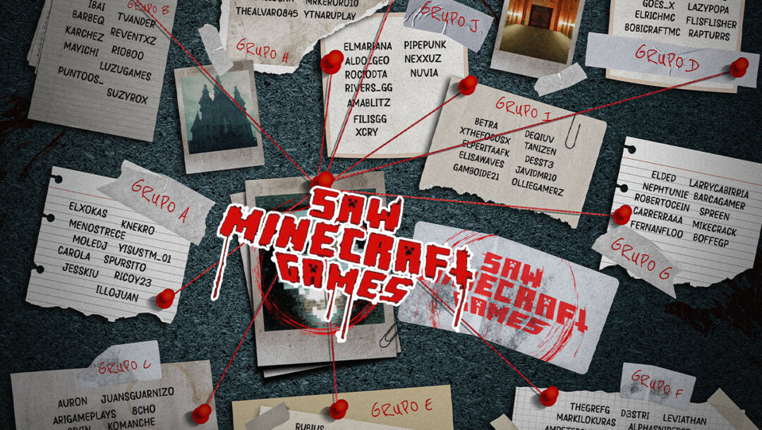 Saw Minecraft Games se retrasa pero presenta los participantes y sus grupos