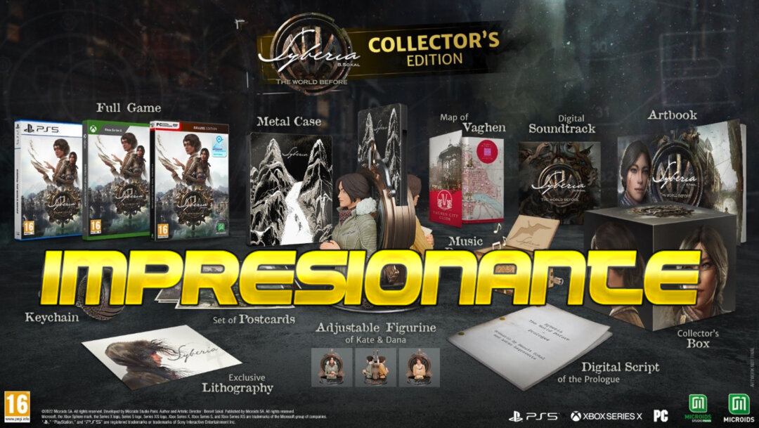 Syberia: The World Before tendrá una edición coleccionista que necesito ...