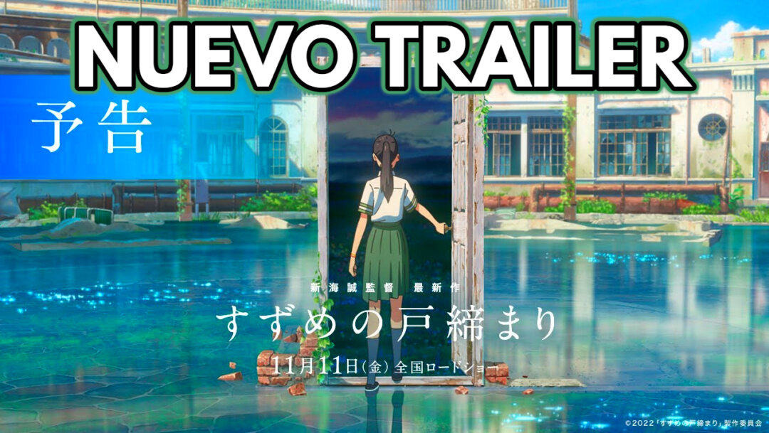 Suzume no Tojimari, lo nuevo de Makoto Shinkai (Your Name), se luce en un nuevo tráiler