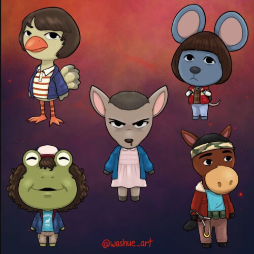 Los personajes de Stranger Things ahora son aldeanos de Animal Crossing ...