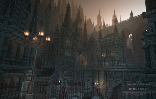 ¿Bloodborne en Minecraft? Así es la impresionante construcción ...