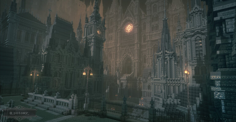 ¿Bloodborne en Minecraft? Así es la impresionante construcción ...