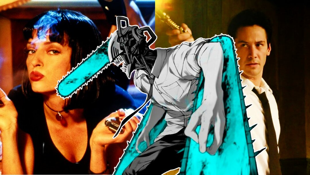 De Pulp Fiction a Constantine; el opening de Chainsaw Man tiene MUCHAS referencias al cine