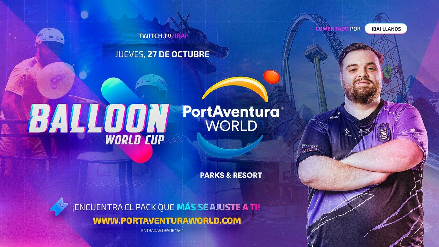 Ibai Llanos anuncia por fin la fecha del campeonato mundial de globos ...