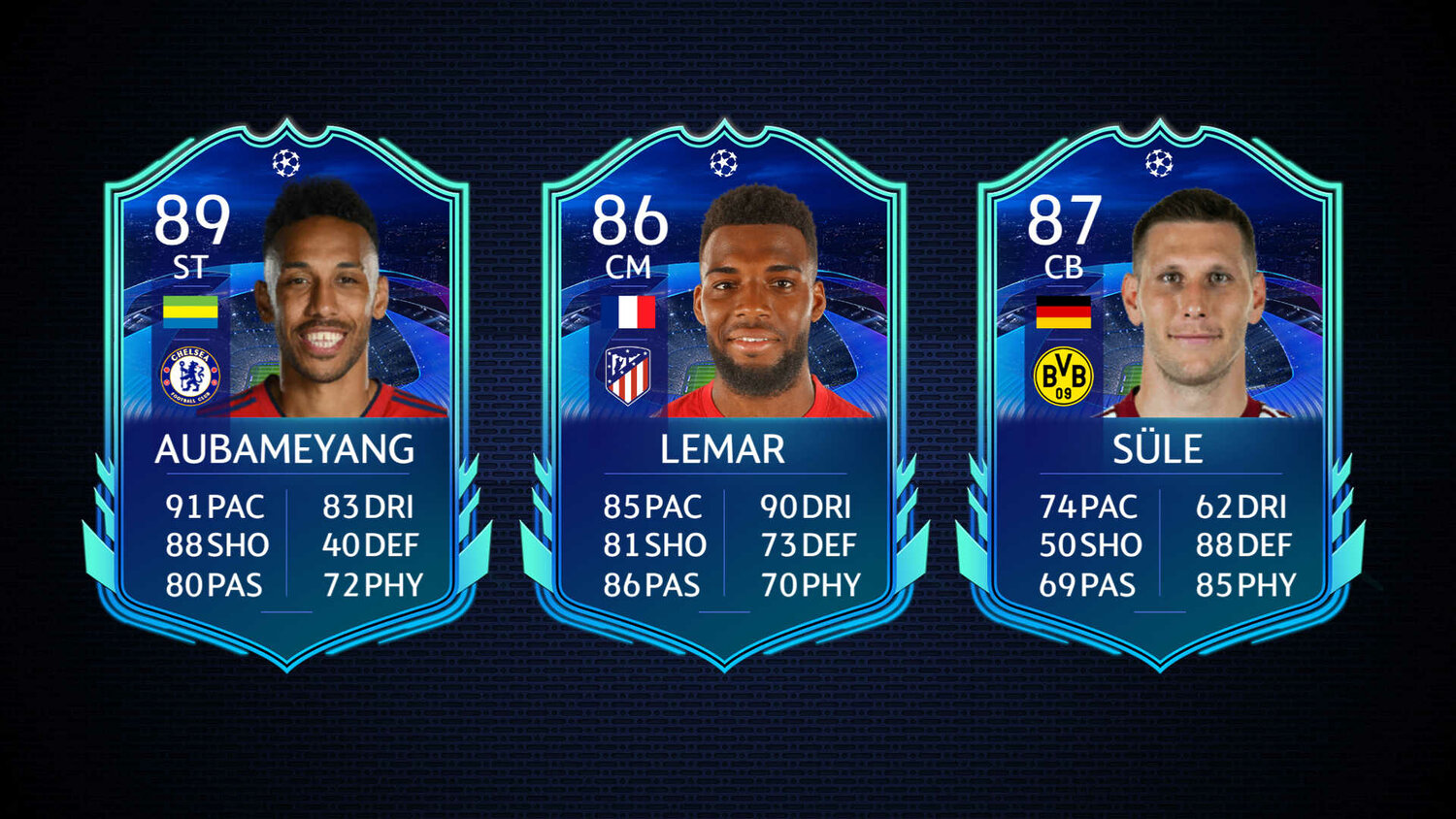 FIFA 23: filtrados muchos RTTK + Lemar y Aubameyang confirmados