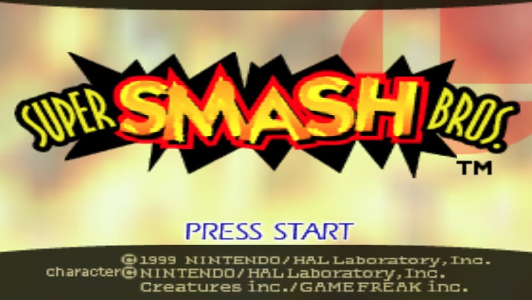 Así era el primer Super Smash Bros. antes de salir: Sakurai muestra ...