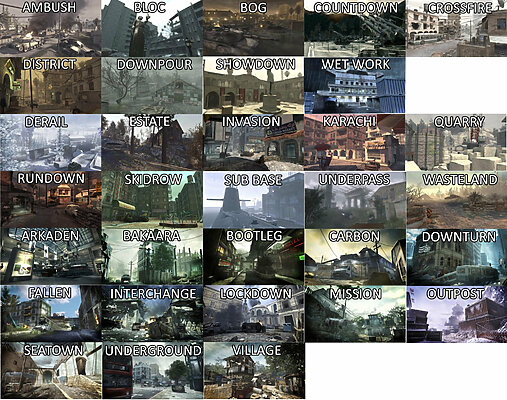 Modern Warfare 2: estos son todos los mapas que NO están en el juego y ...