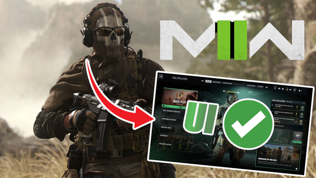 Un fan de Modern Warfare 2 rediseña su interfaz y queda mucho mejor que ...