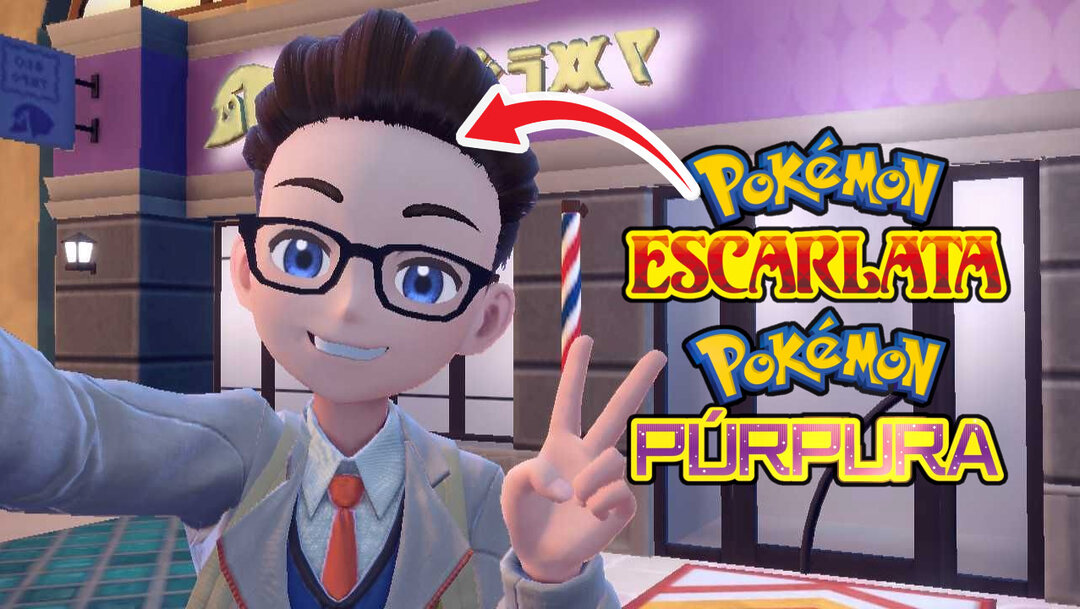 Pokémon Escarlata y Púrpura: te cuento cómo puedes cambiarte el corte y ...