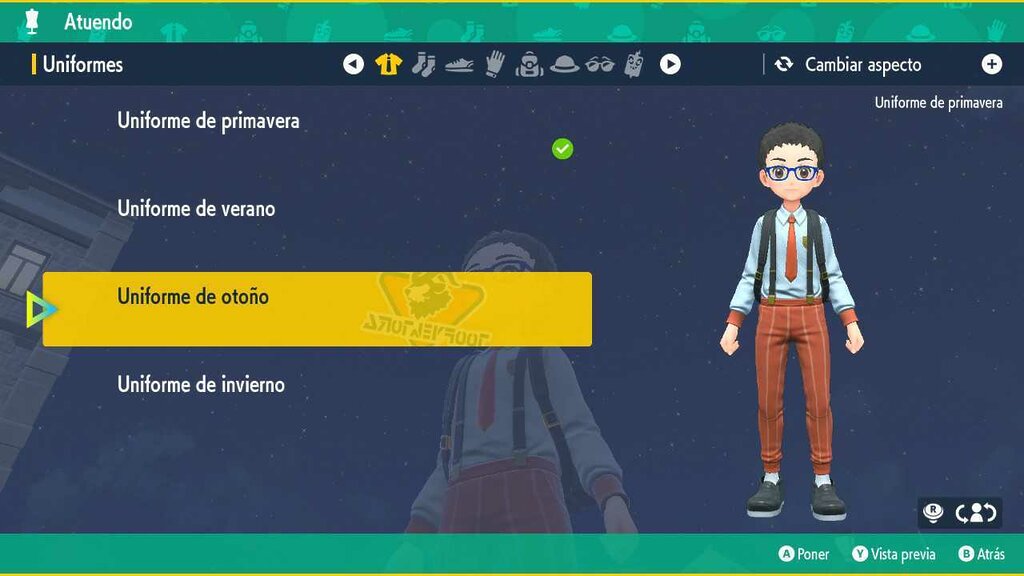 Pokémon Escarlata y Púrpura: cómo cambiarnos de ropa en cualquier momento