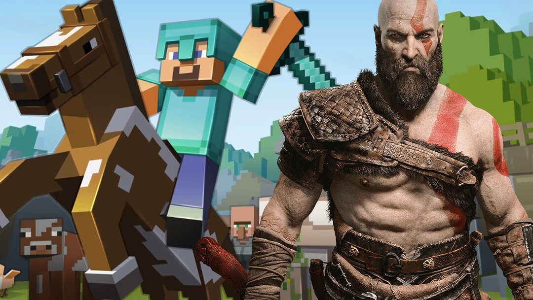 God of War: Ragnarök: Ahora puedes ser Kratos en Minecraft gracias a un fan