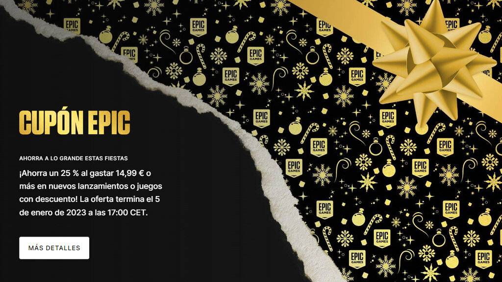Epic Games Store: cómo conseguir un cupón gratis del 25% de descuento y ...
