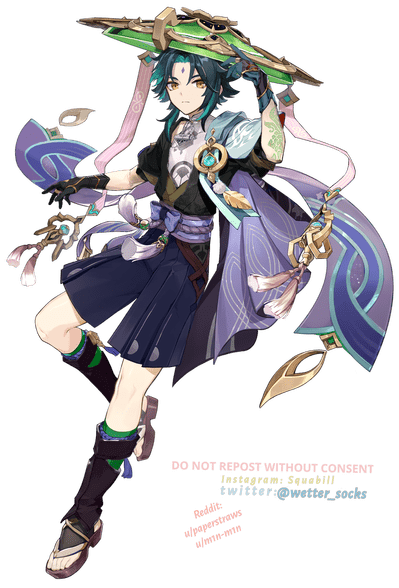 Genshin Impact: diseñan una fusión increíble entre Scaramouche y Xiao