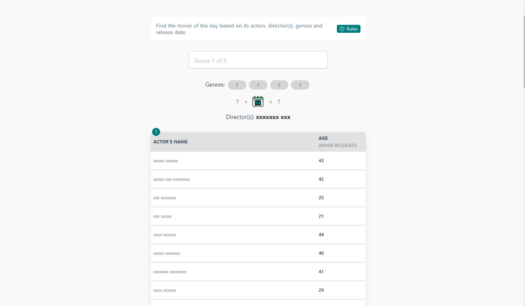 Moviedle: la versión de Wordle para cinéfilos con la que poner a prueba ...