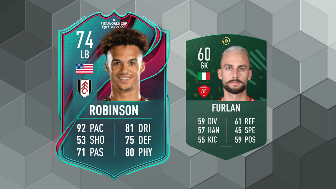 FIFA 23: Robinson TOTT gratuito (Premier League) incluye un token Winter Wildcards Swaps