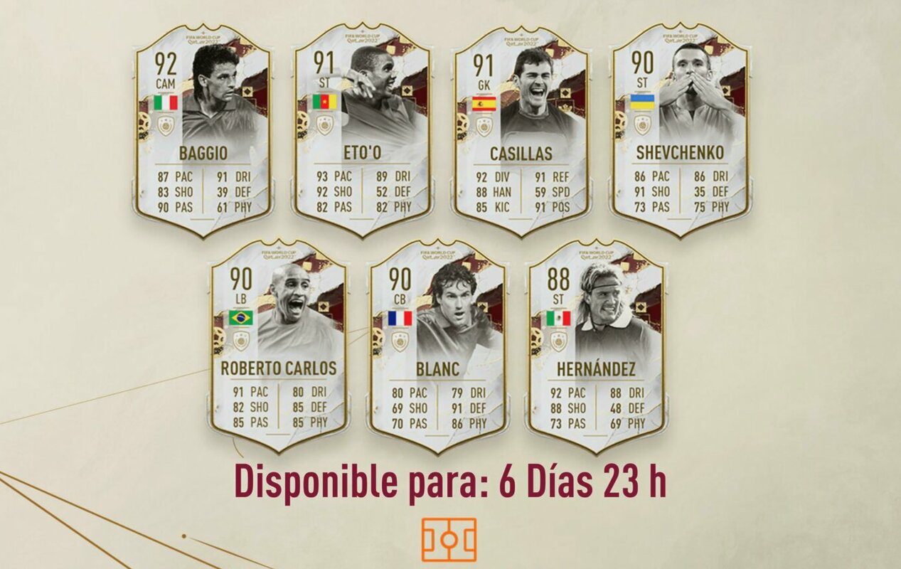 FIFA 23: el 2º equipo de Iconos del Mundial ya está disponible con más ...
