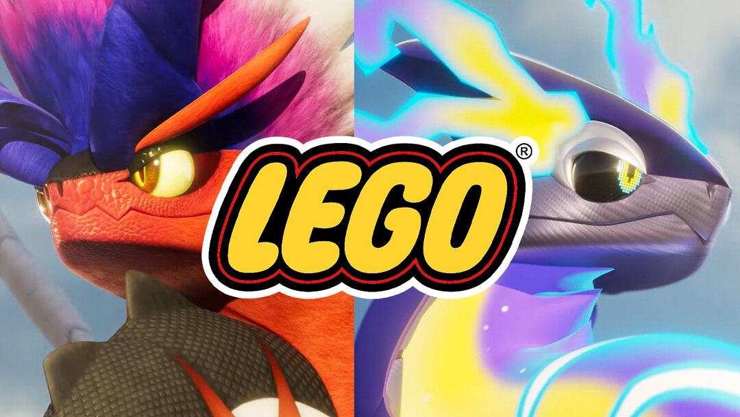 Fan de Pokémon crea versiones LEGO de Koraidon y Miraidon