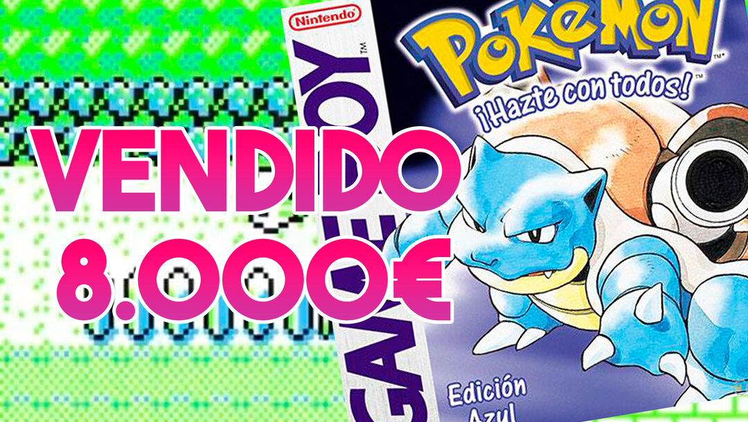 Este Pokémon Azul se ha vendido por más de 8000€ y este es el motivo ...