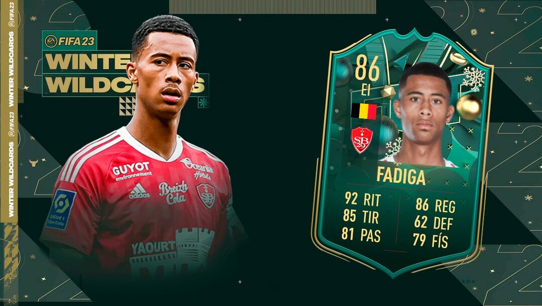 FIFA 23: ¿Merece la pena Noah Fadiga Winter Wildcards? + Solución del SBC