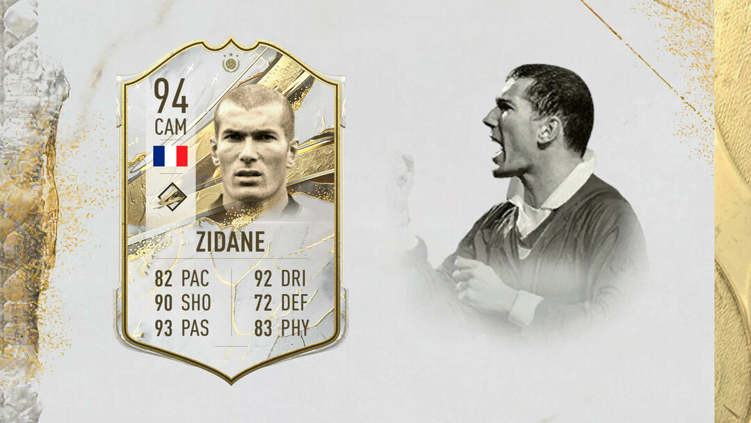 FIFA 23: llegó el SBC de Zinedine Zidane Icono Medio y estos son sus requisitos