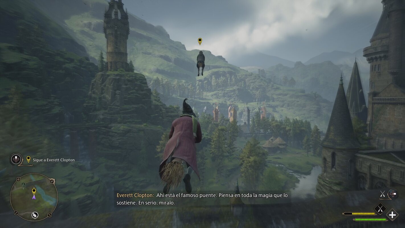 Hogwarts Legacy: cómo completar la misión 'Clase de vuelo?