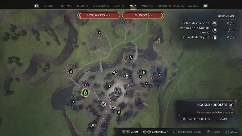 Hogwarts Legacy: cómo completar la misión 'Clase de vuelo?