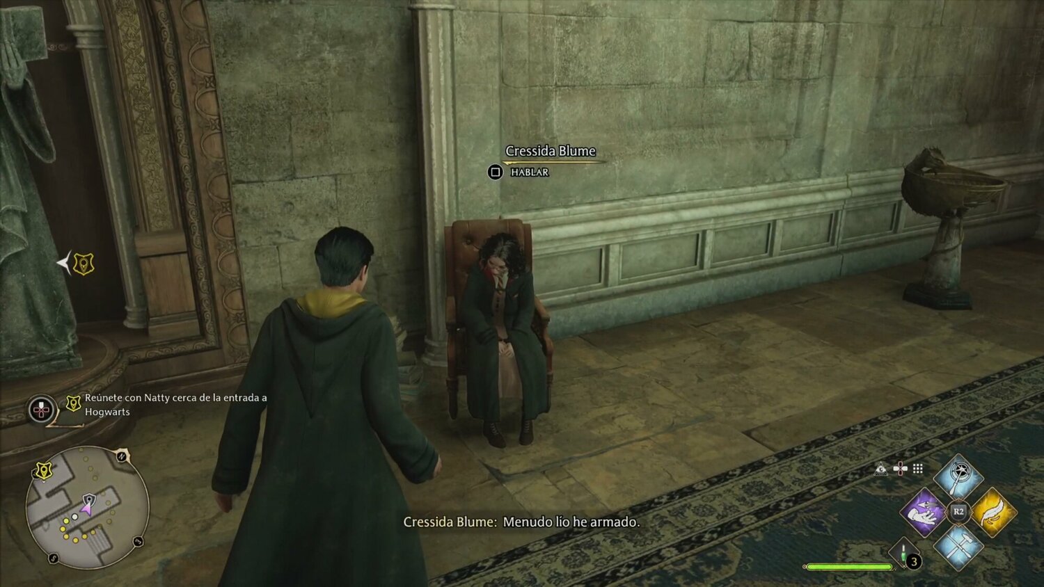 Hogwarts Legacy: Cómo completar la misión 'Lectura de altura'