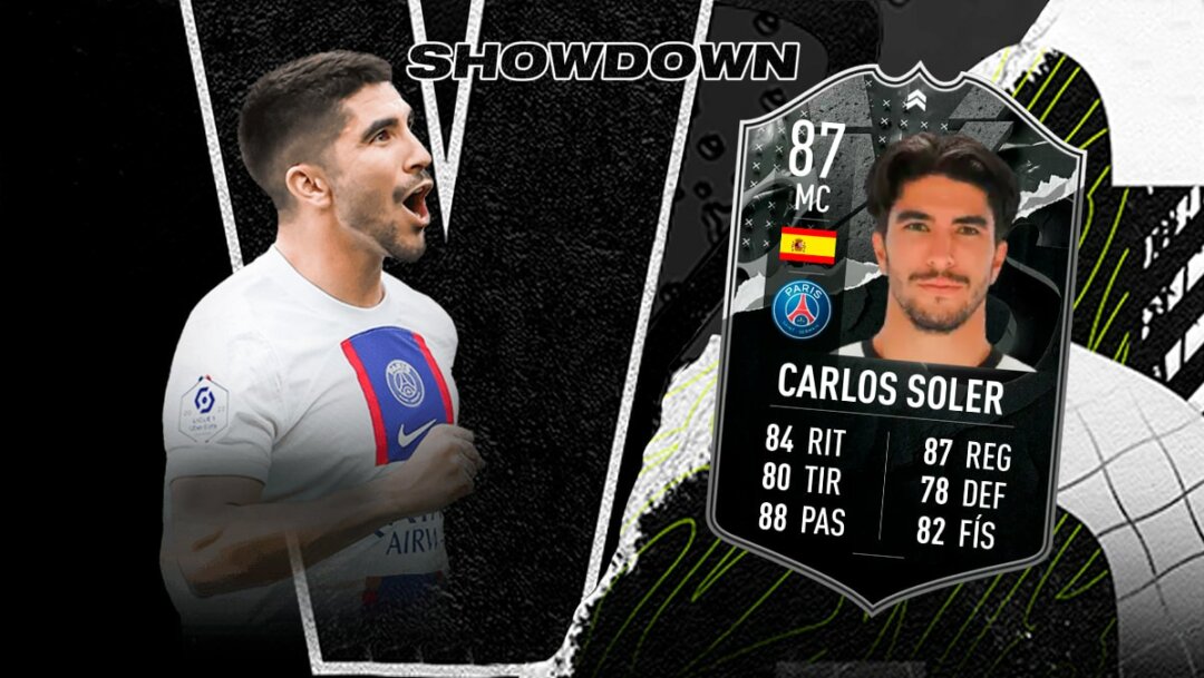 FIFA 23: ¿Merece la pena Carlos Soler Showdown? + Solución del SBC
