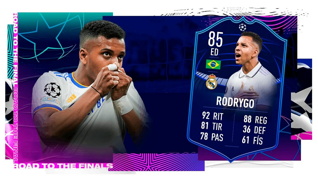 FIFA 23: solución al SBC de Rodrygo MOTM de la UCL