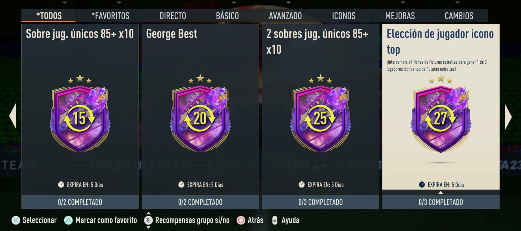 FIFA 23: aparecen más sobres free to play junto a varios tokens Future ...