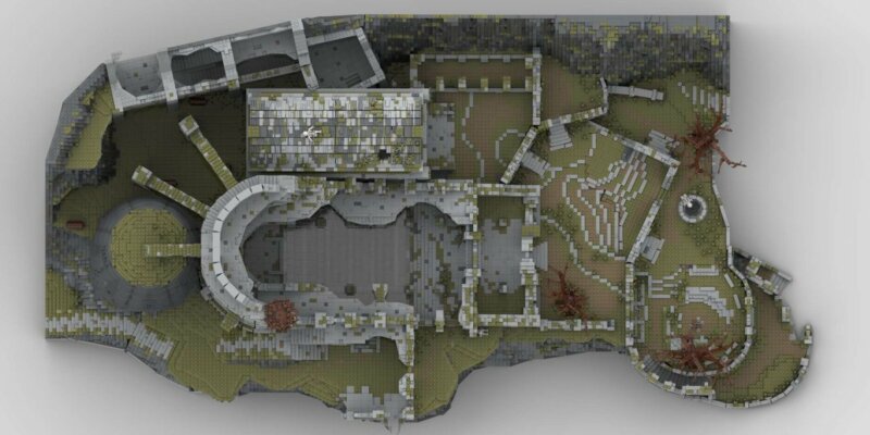 This Is How The Dark Souls Firelink Shrine Is Built Entirely Out Of Lego