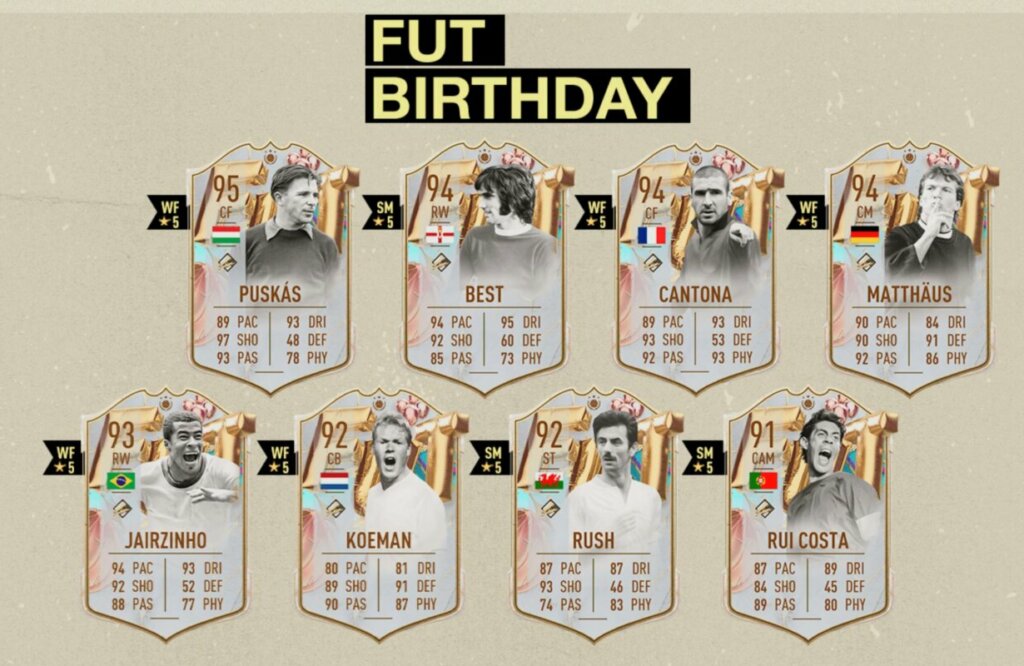 FIFA 23: llegaron los primeros Iconos FUT Birthday. Estos son sus ...
